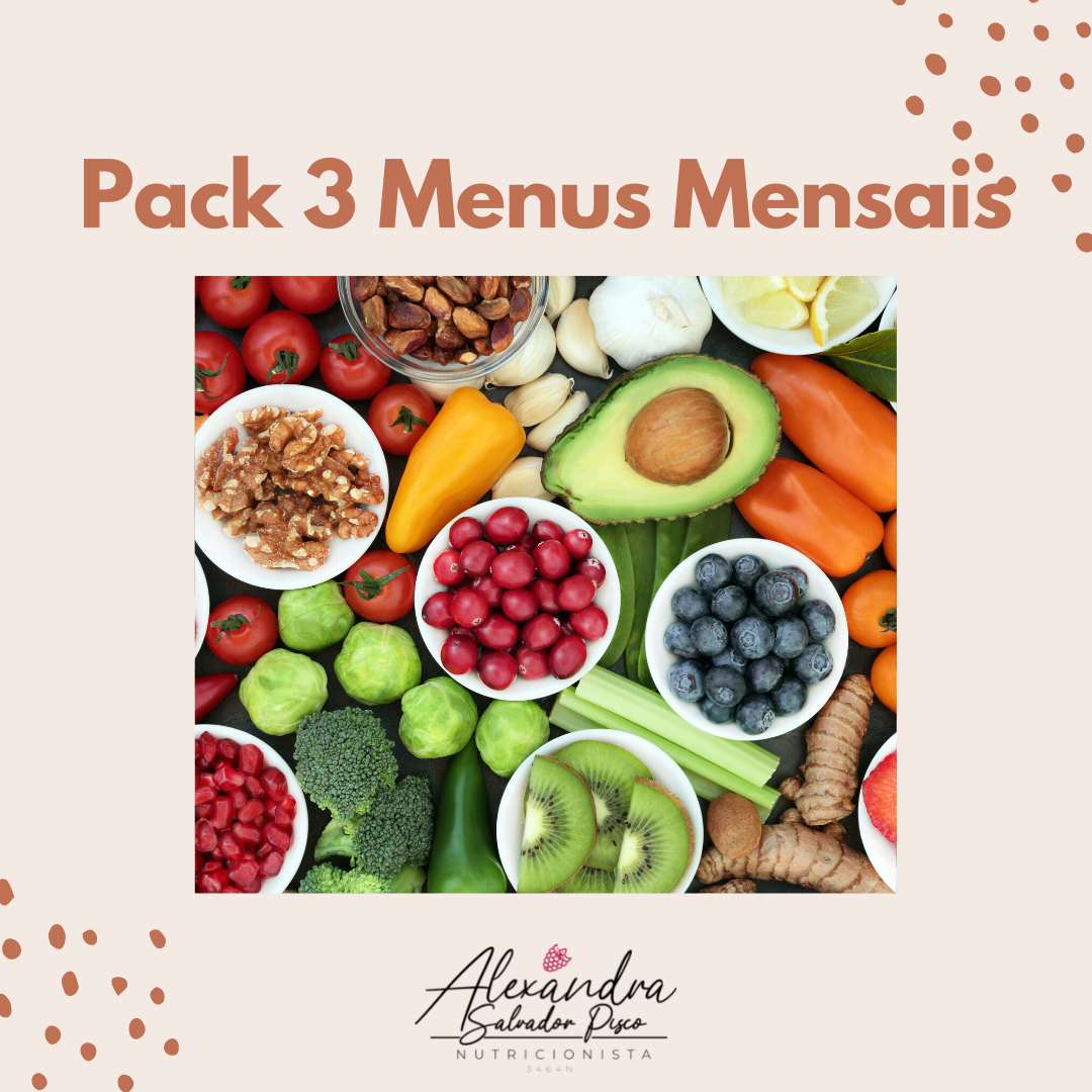 Menu JULHO – Alexandra Salvador Pisco